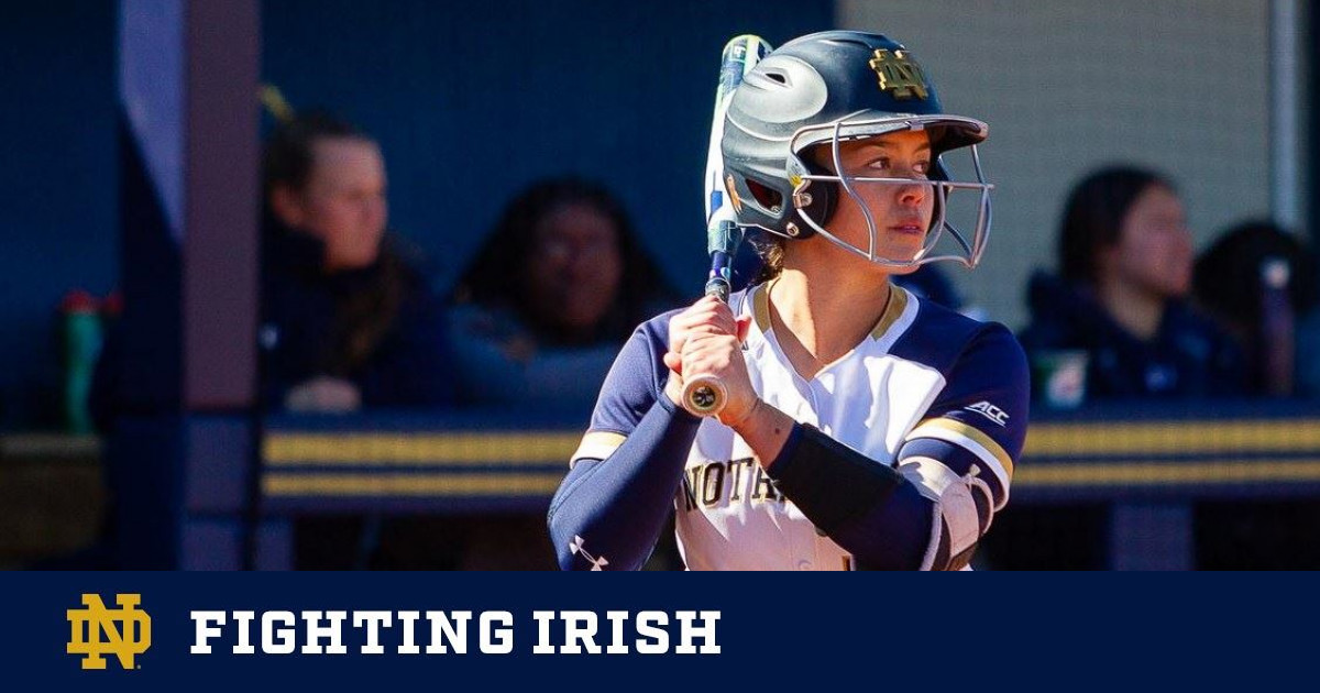 Irish Win Series Over NC State With A Saturday Split – Notre Dame ...