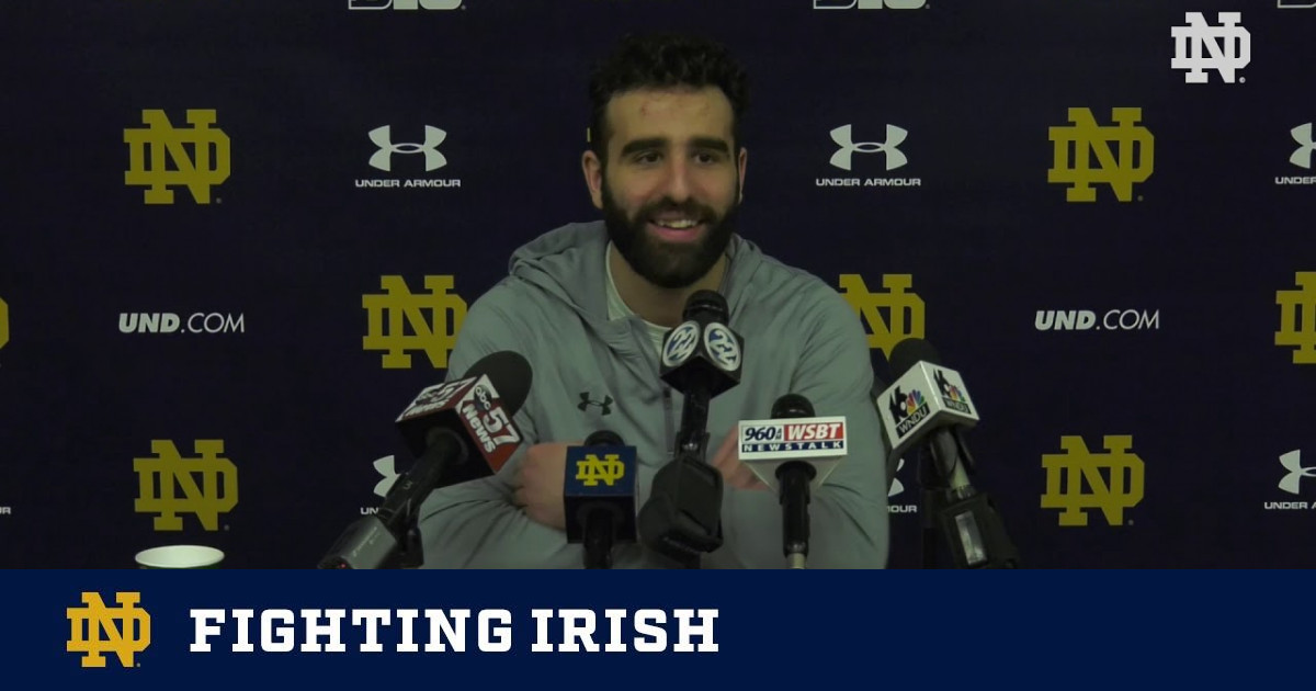 @NDHockey | Tory Dello Press Conference (2019) – Notre Dame Fighting ...