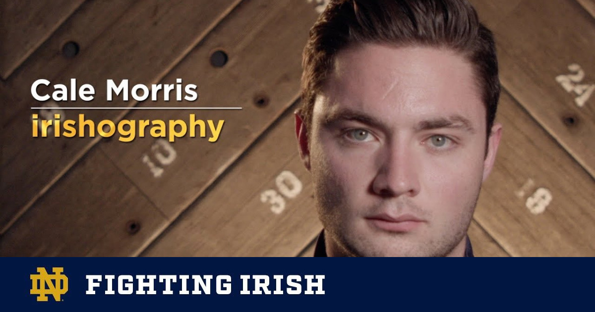 @NDHockey | Irishography: Cale Morris – Notre Dame Fighting Irish ...