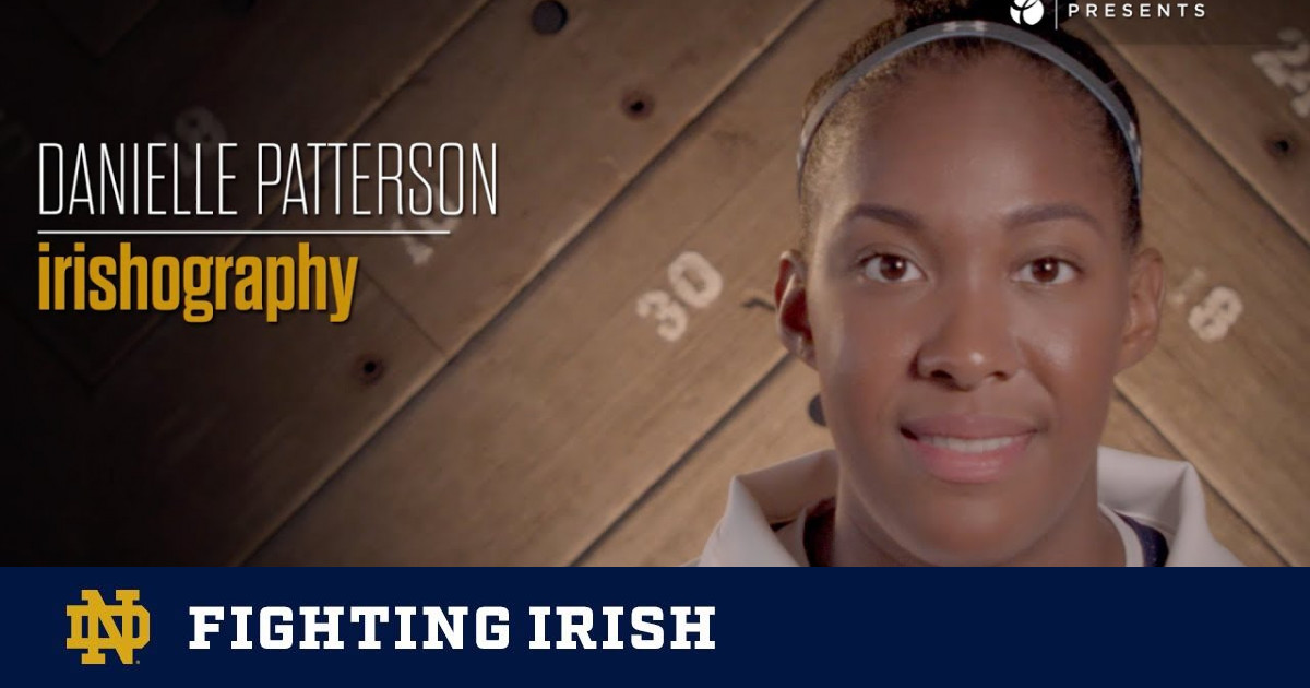 Irishography: Danielle Patterson – Notre Dame Fighting Irish – Official ...