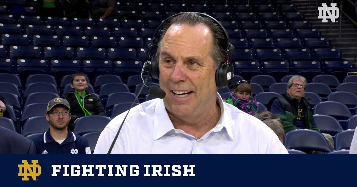 @NDMBB | Mike Brey Instant Reaction vs. Coppin State (2018) – Notre ...