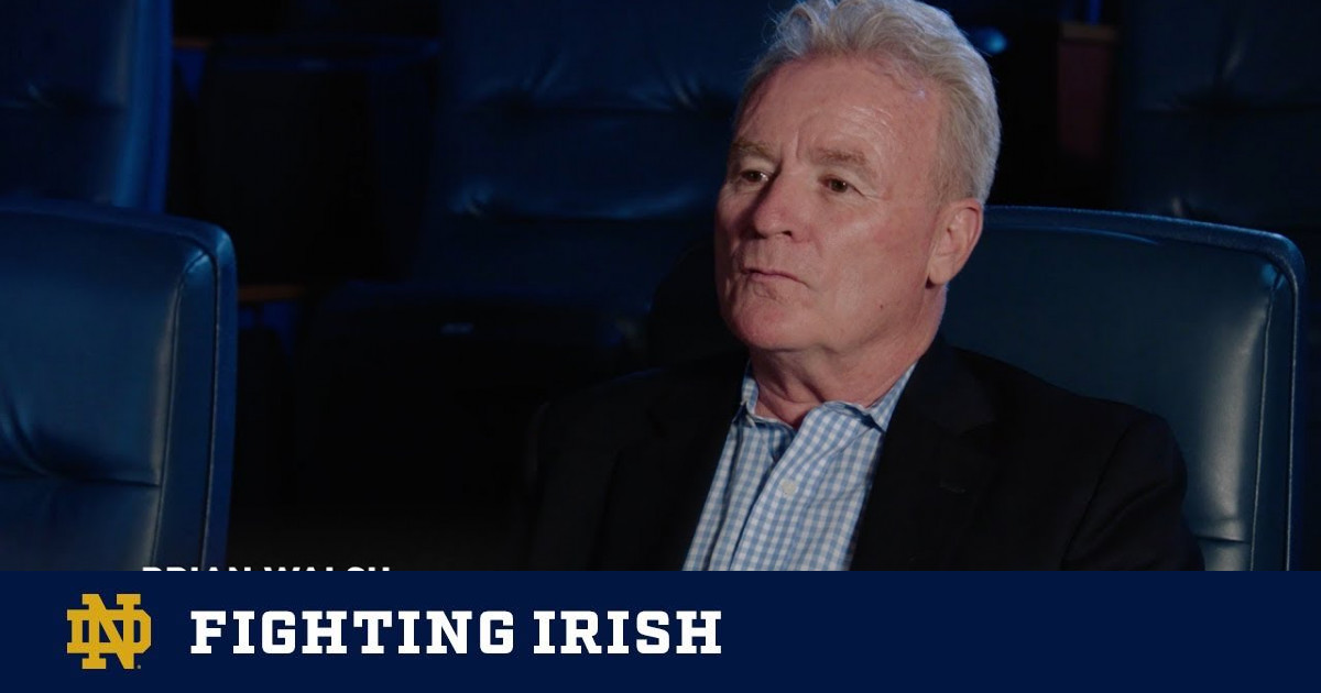 @NDHockey | 50 Seasons Throwback: Brian Walsh (2018) – Notre Dame ...