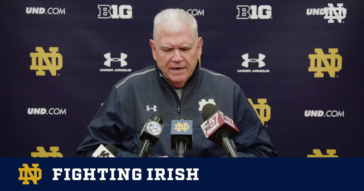 @NDHockey | Jeff Jackson and Cal Burke Press Conference (2018) – Notre ...