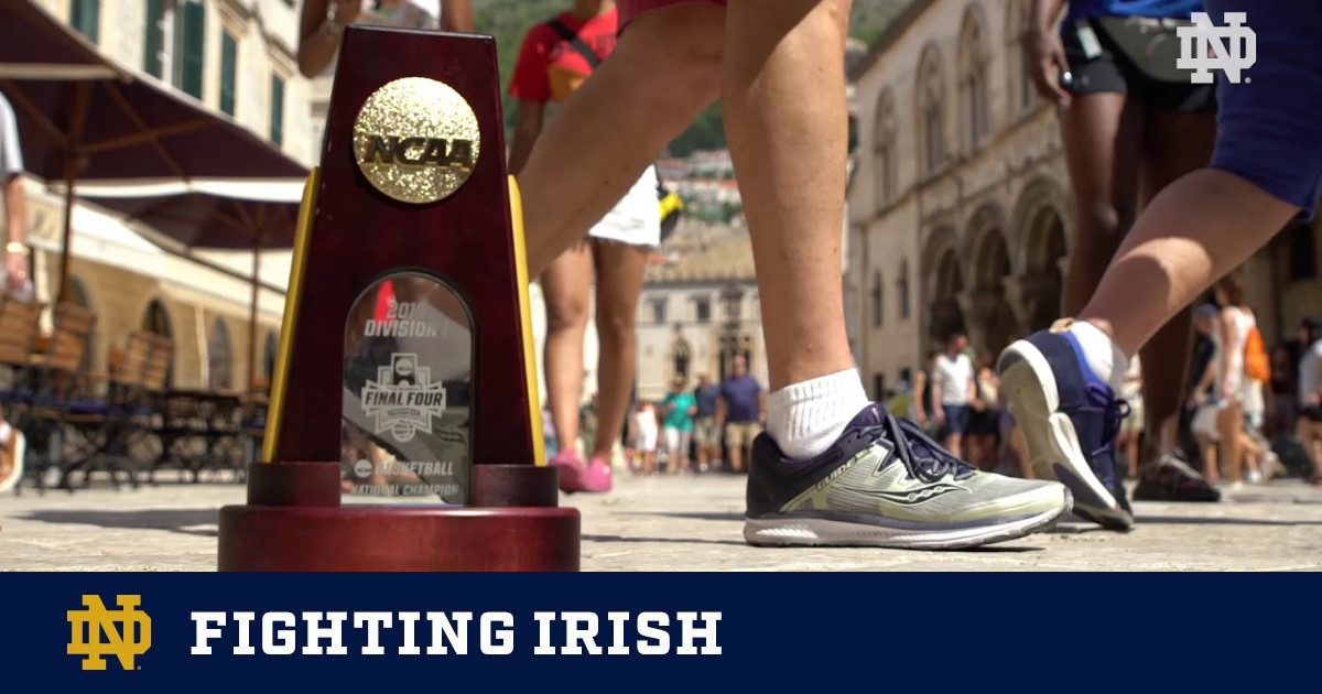 #NDWBBAbroad | Baby Trophy Takes Europe – Notre Dame Fighting Irish ...