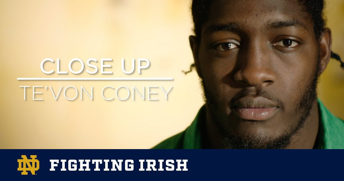 Close Up | Te’von Coney (2018) – Notre Dame Fighting Irish – Official ...