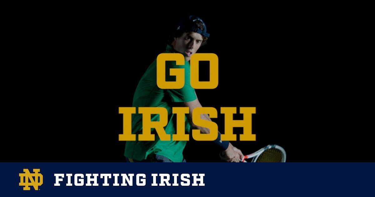 @NDMensTennis | Go Irish, Beat Tar Heels 2018 – Notre Dame Fighting ...