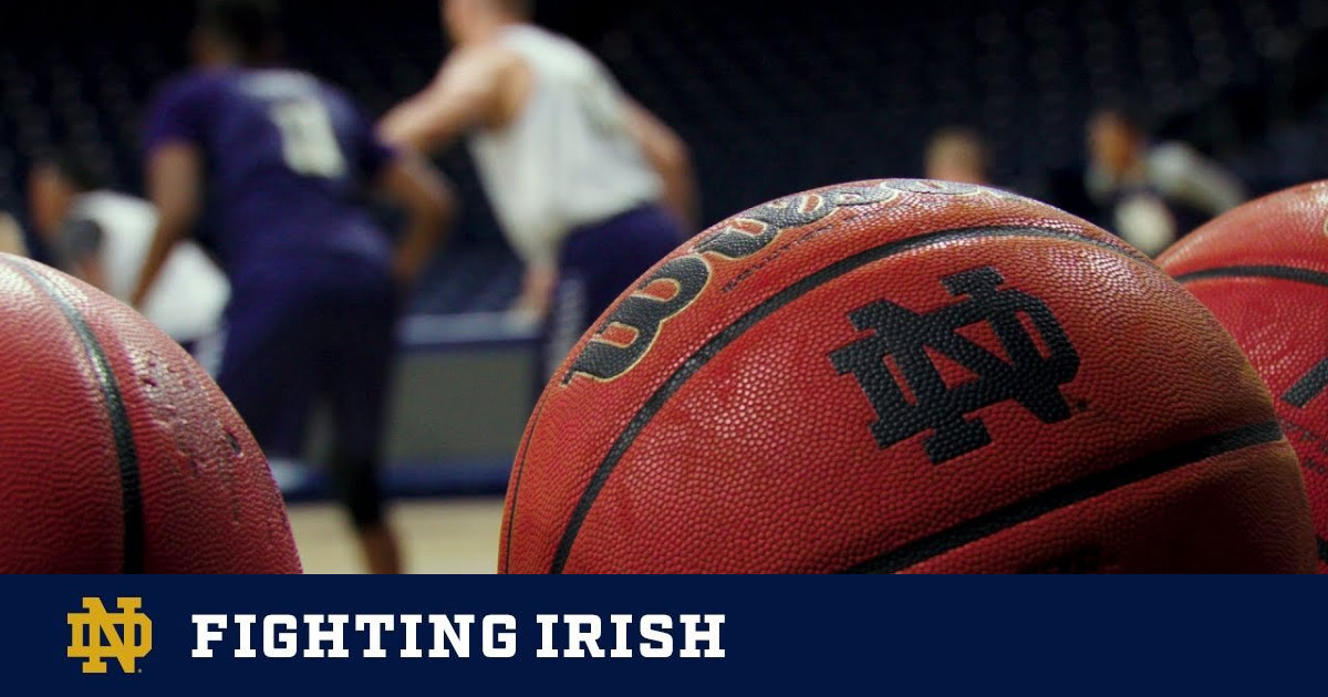 Notre Dame Men’s Basketball First Day Of Practice – Notre Dame Fighting ...