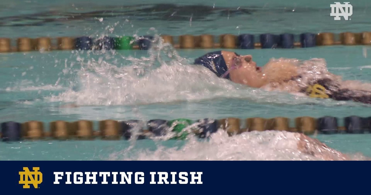 Swimming & Diving | NCAA Hype Video – Notre Dame Fighting Irish ...