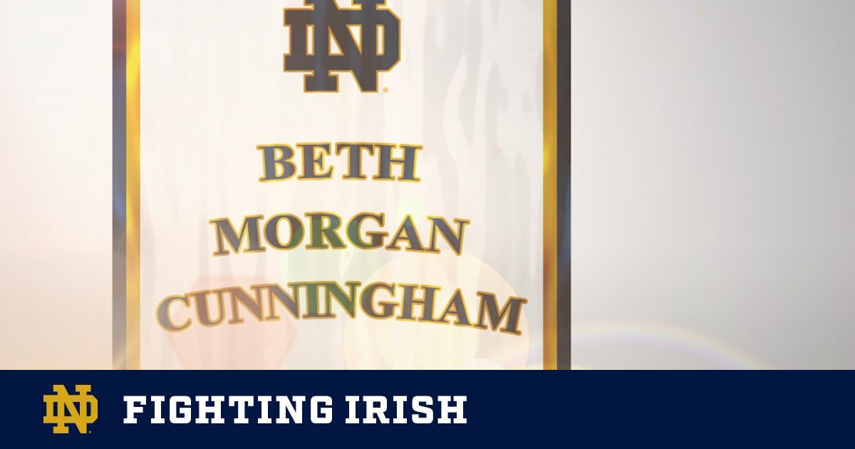 The Spark for Success: Beth Morgan Cunningham – Notre Dame Fighting ...