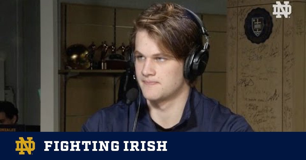 Jack Swarbrick Show – Season 2, Episode 17 – Anders Bjork – Notre Dame ...