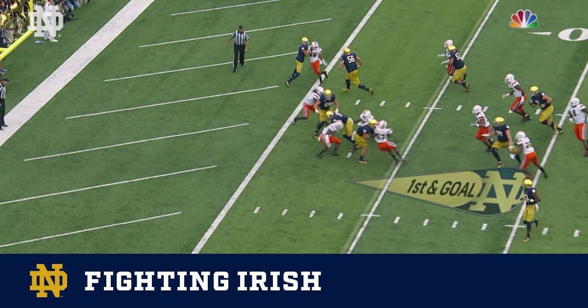Notre Dame Football vs. Miami Instant Highlight – Torii Hunter Jr ...