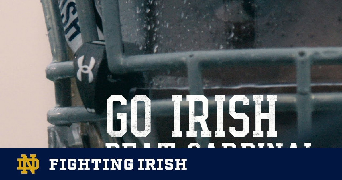Go Irish, Beat Cardinal – Notre Dame Fighting Irish – Official ...