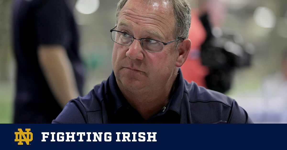 Harry Hiestand – 2016 Notre Dame Football Media Day – Notre Dame ...