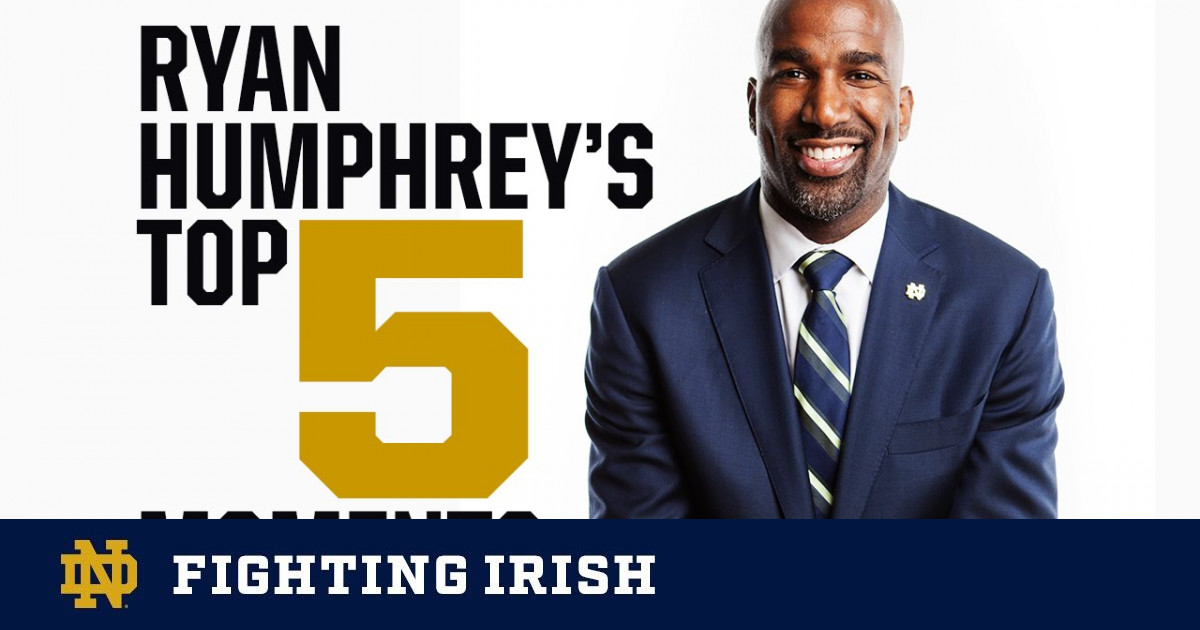 Ryan Humphrey: Top 5 Moments – Notre Dame Fighting Irish – Official ...