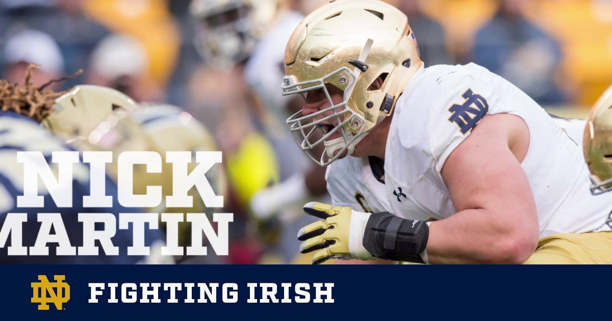 #NDinTheNFL | Nick Martin Highlights – Notre Dame Fighting Irish ...
