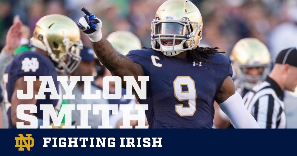 #NDinTheNFL | Jaylon Smith Highlights – Notre Dame Fighting Irish ...