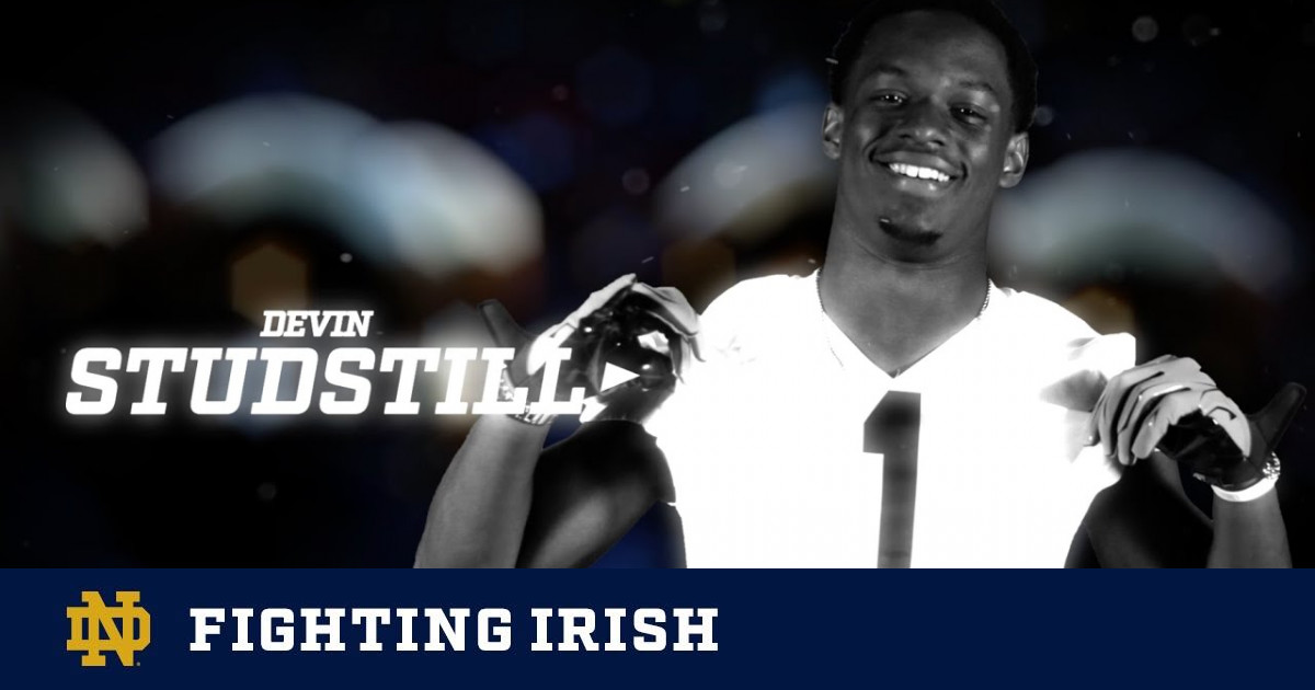 Devin Studstill – 2016 Notre Dame Signee – Notre Dame Fighting Irish ...