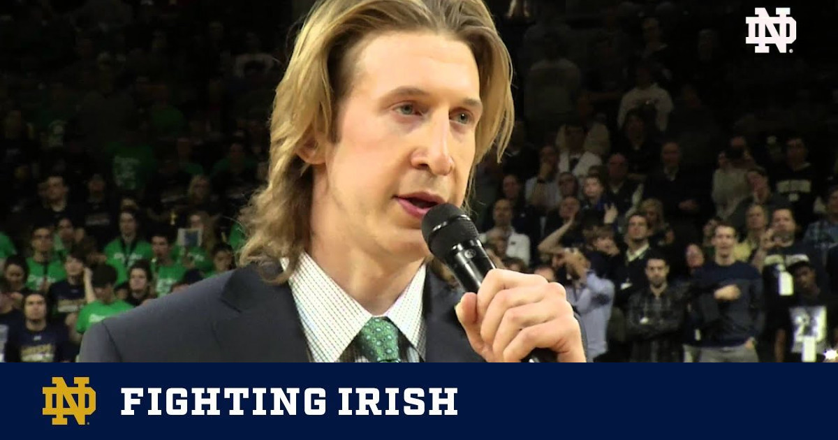 MBB Troy Murphy Ring of Honor Ceremony – Notre Dame Fighting Irish ...