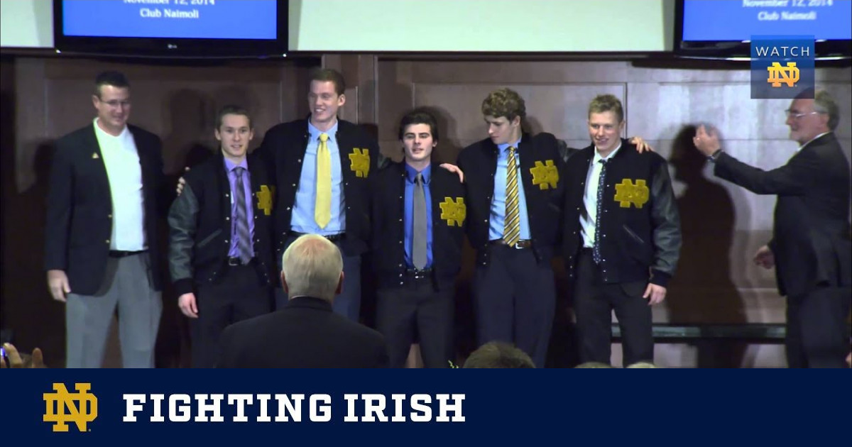MSW&D – Monogram Jacket Ceremony – Notre Dame Fighting Irish – Official ...