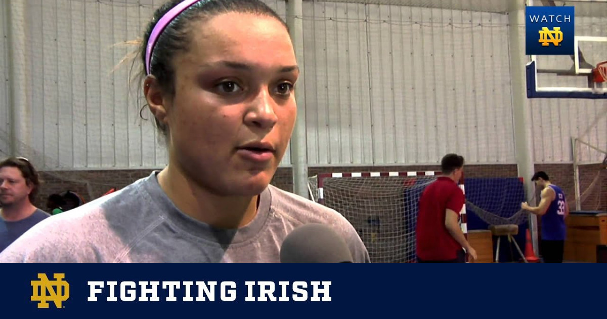 Kayla McBride Talks About Scoring 21 Points In Win – Notre Dame ...