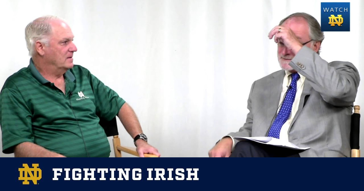 Joe Piane Interview Segment – Week 2 – Notre Dame Fighting Irish ...