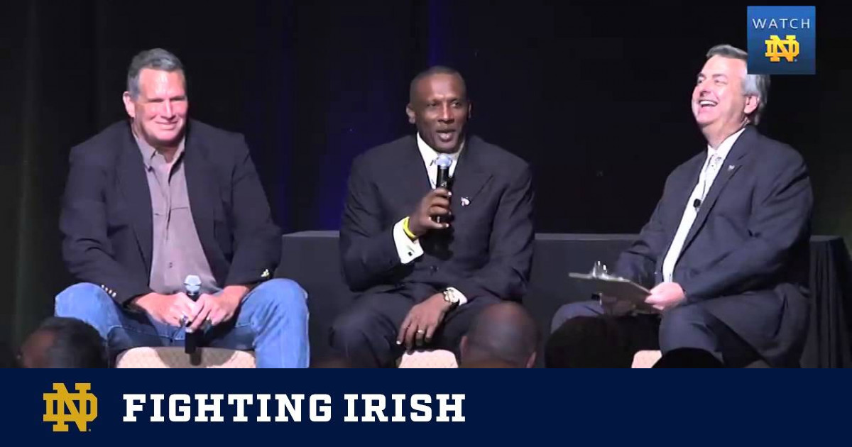 Robin Weber/Tim Brown ASU Luncheon – Notre Dame Fighting Irish ...