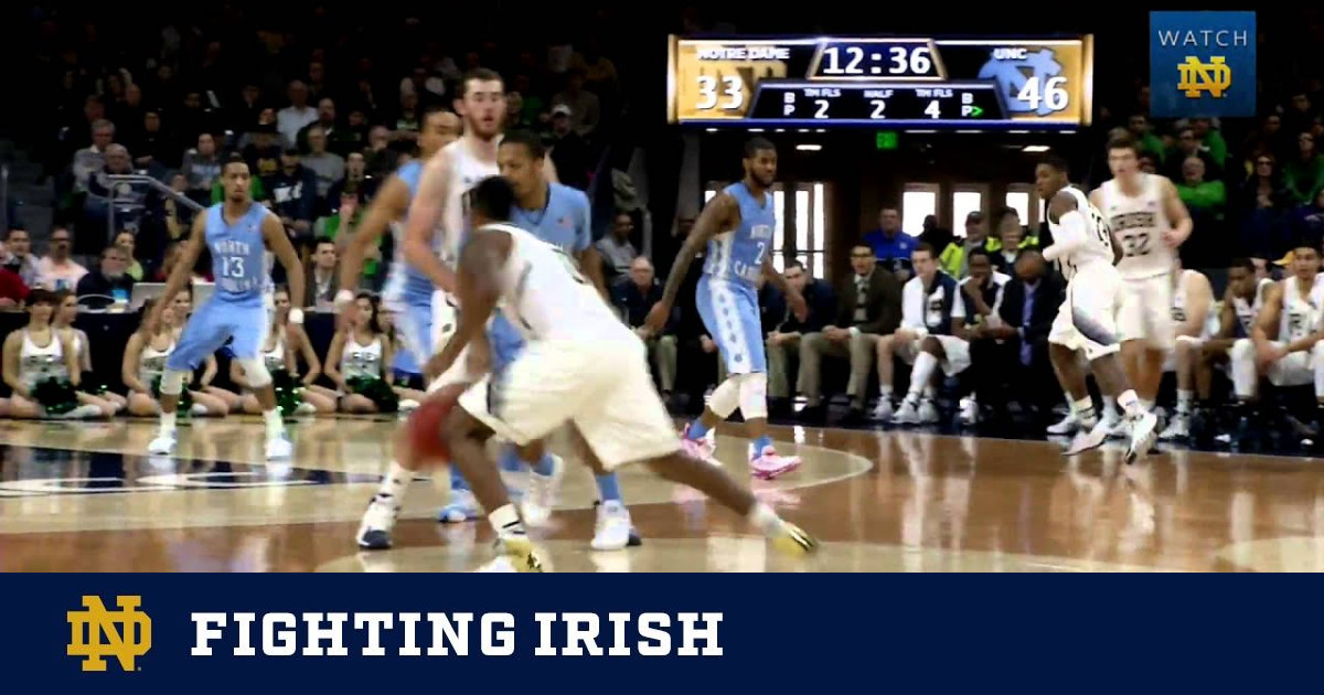 Eric Atkins – Most Valuable Player – 2014 Evening with Notre Dame ...