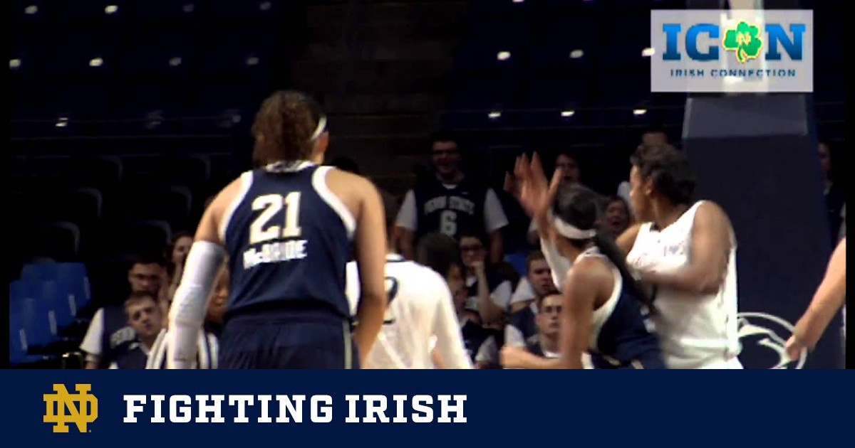 Irish Connection – WBB vs. Penn State – Notre Dame Fighting Irish ...