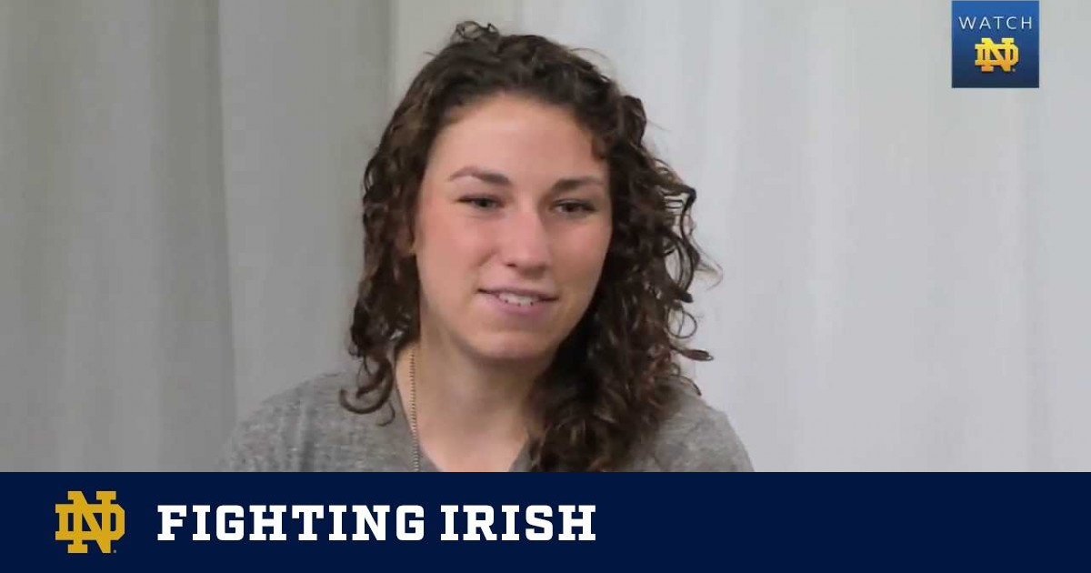 Student-Athlete Of The Week – Morgan Andrews – Notre Dame Fighting ...