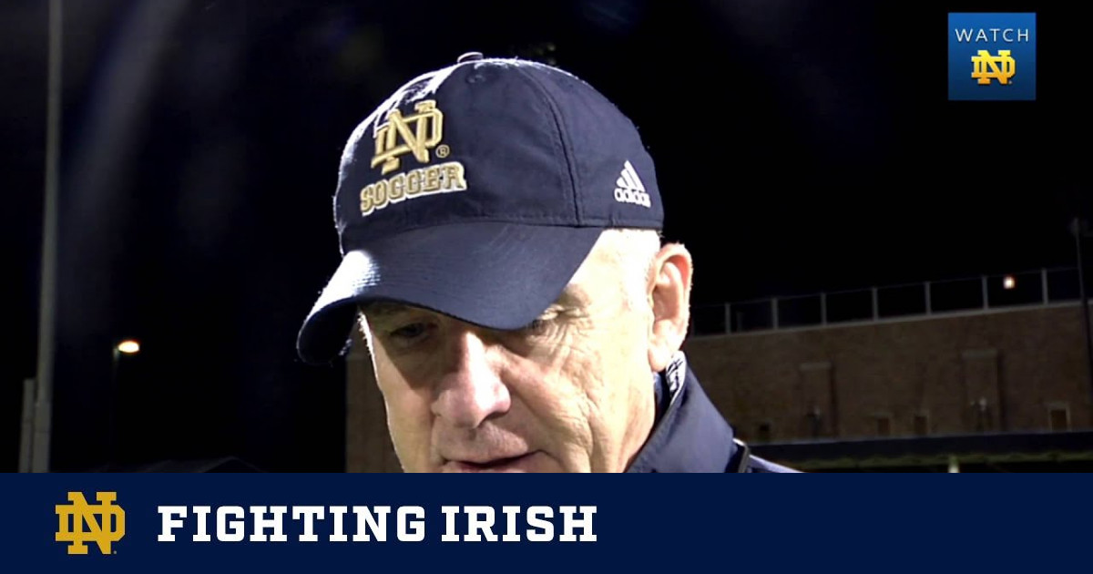 Notre Dame vs Maryland Men’s Soccer Highlights – Notre Dame Fighting ...