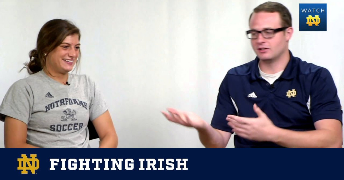Student Athlete Of The Week – Cari Rocarro – Notre Dame Fighting Irish ...