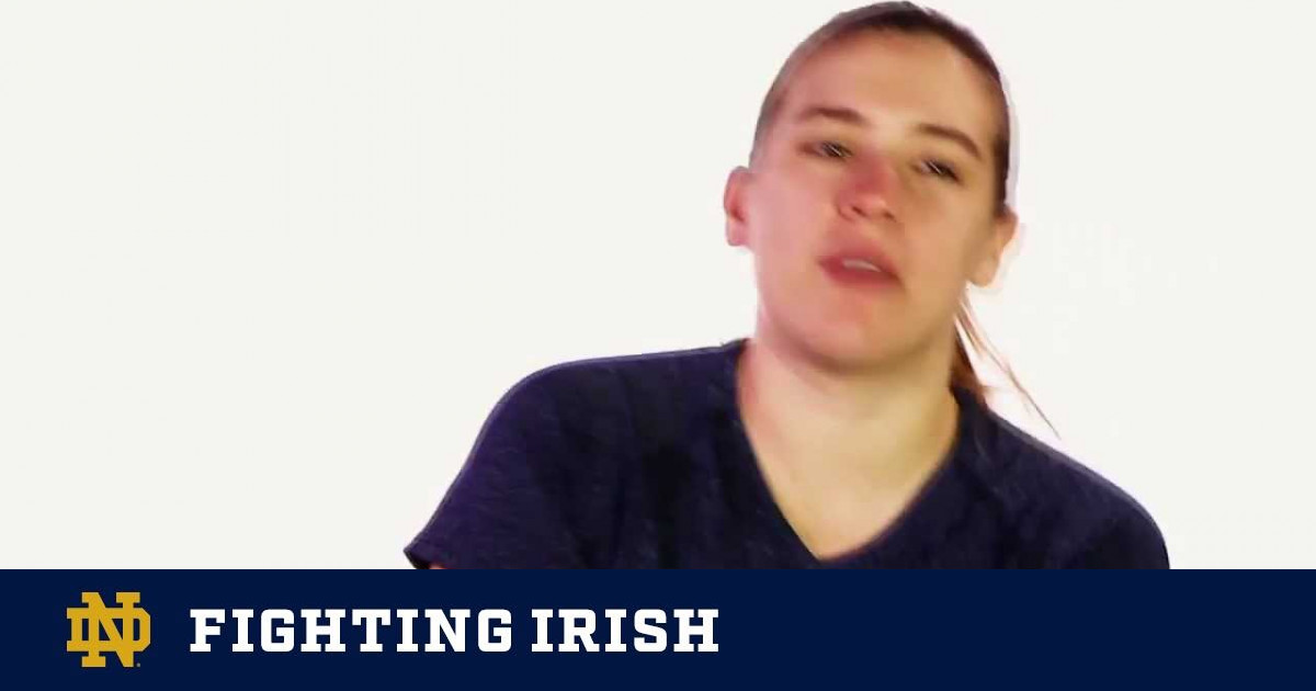 Courtney Hurley – Student. Athlete. Irish. – Notre Dame Fighting Irish ...