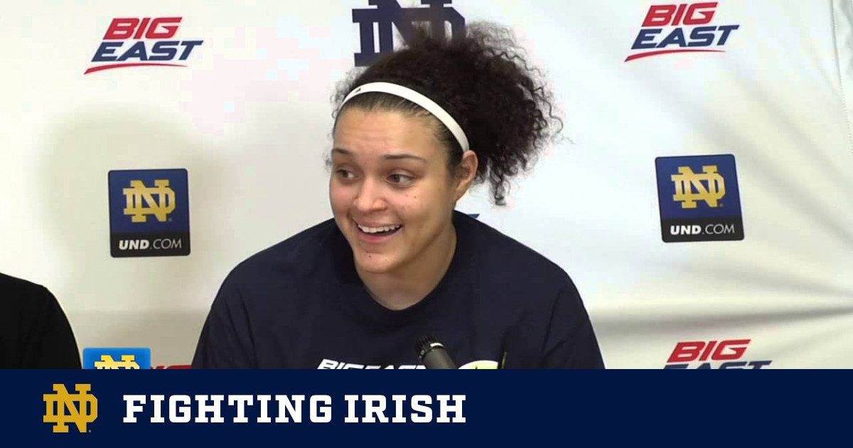Post Game Press Conference Notre Dame UConn – Notre Dame Women’s ...