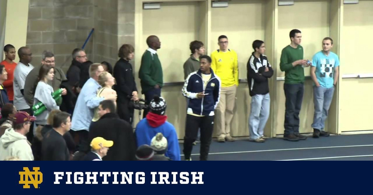60M Hurdles, Meyo Invite – Notre Dame Track & Field – Notre Dame ...