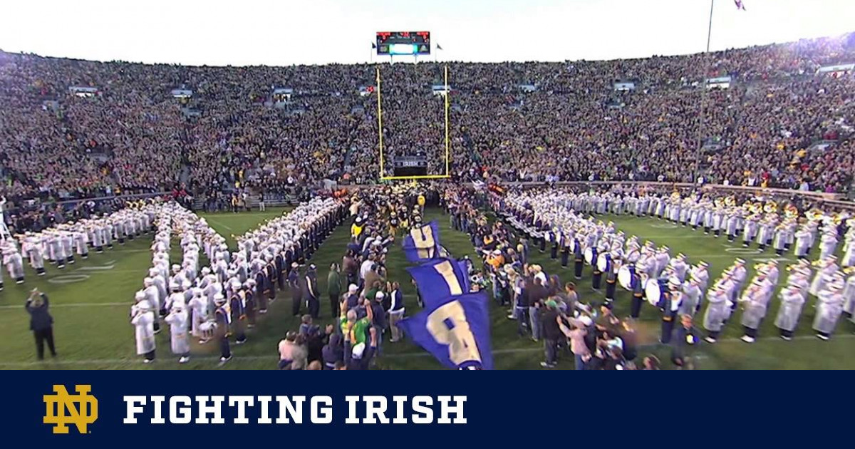 Notre Dame BCS Championship Game Intro Video – Notre Dame Fighting ...