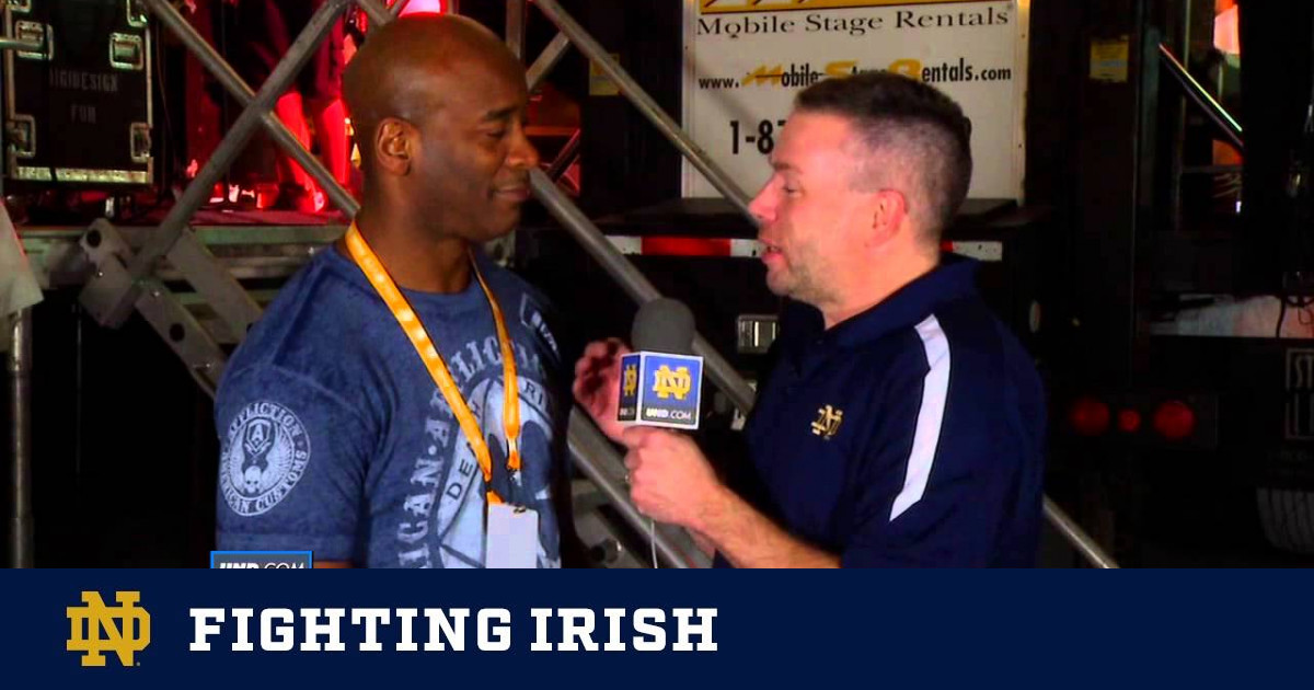Tony Rice – BCS Championship Interview – Notre Dame Fighting Irish ...