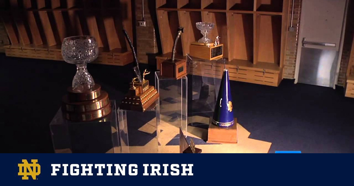 Rivalry Trophies Return Home – Notre Dame Fighting Irish – Official ...