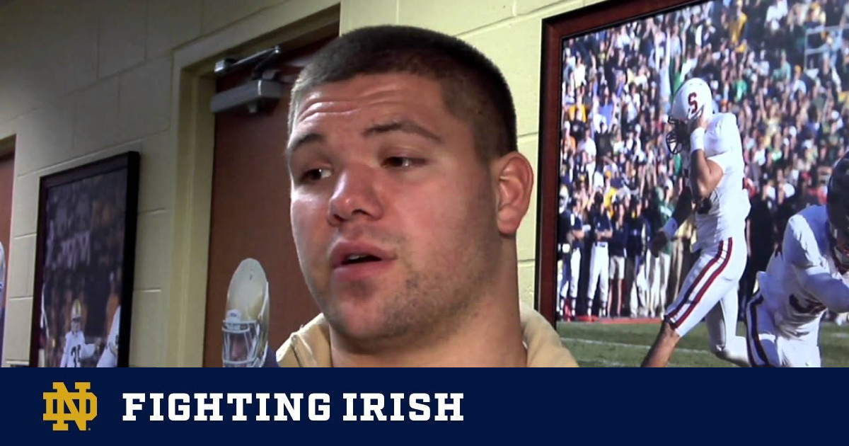 Notre Dame Football Player Interviews – SC Week – Notre Dame Fighting ...