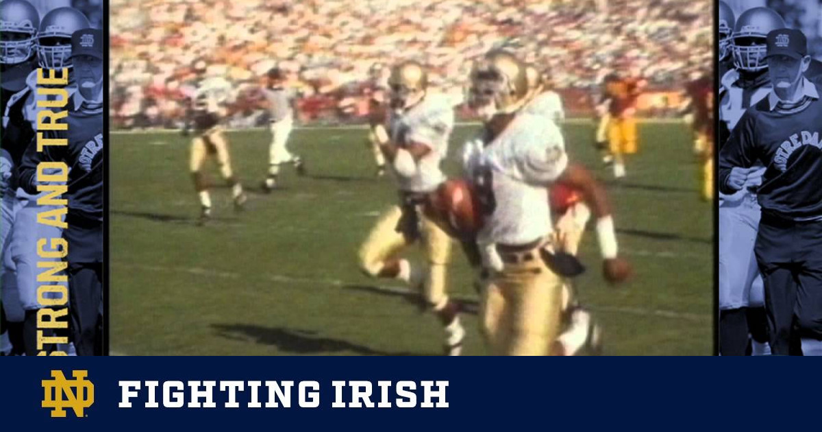 1988 vs. USC – 125 Years of Notre Dame Football – Moment #088 – Notre ...