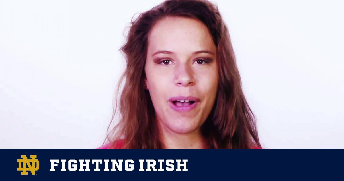 Jeni Houser – Student. Athlete. Irish. – Notre Dame Fighting Irish ...