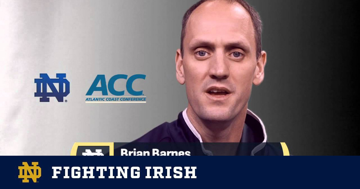 Brian Barnes – ACC Reaction – Notre Dame Women’s Swimming and Diving ...