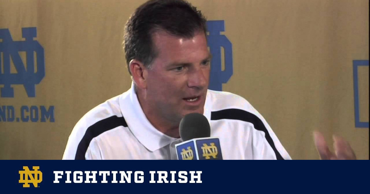 Chuck Martin Interview – UND.com Notre Dame Media Day 2012 – Notre Dame ...