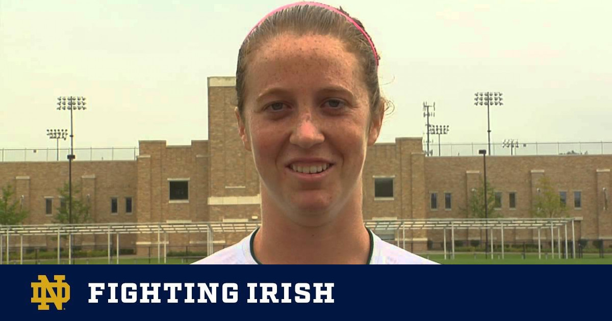 Notre Dame Women’s Soccer Goalkeeper Battle Promotion – Notre Dame ...
