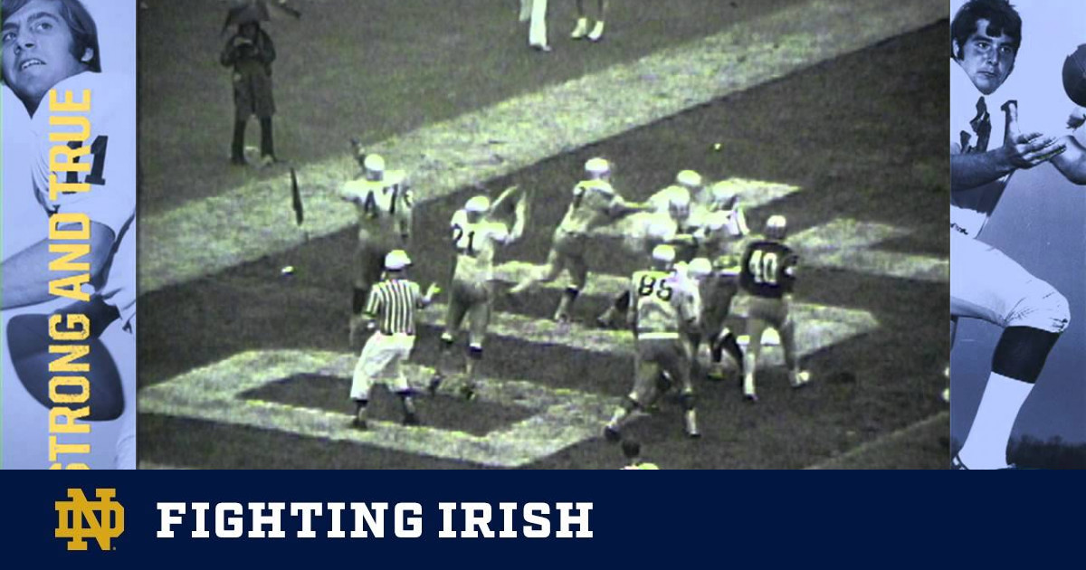 1971 vs. Purdue ‘The Genuflect Play’ – 125 Years of Notre Dame Football ...