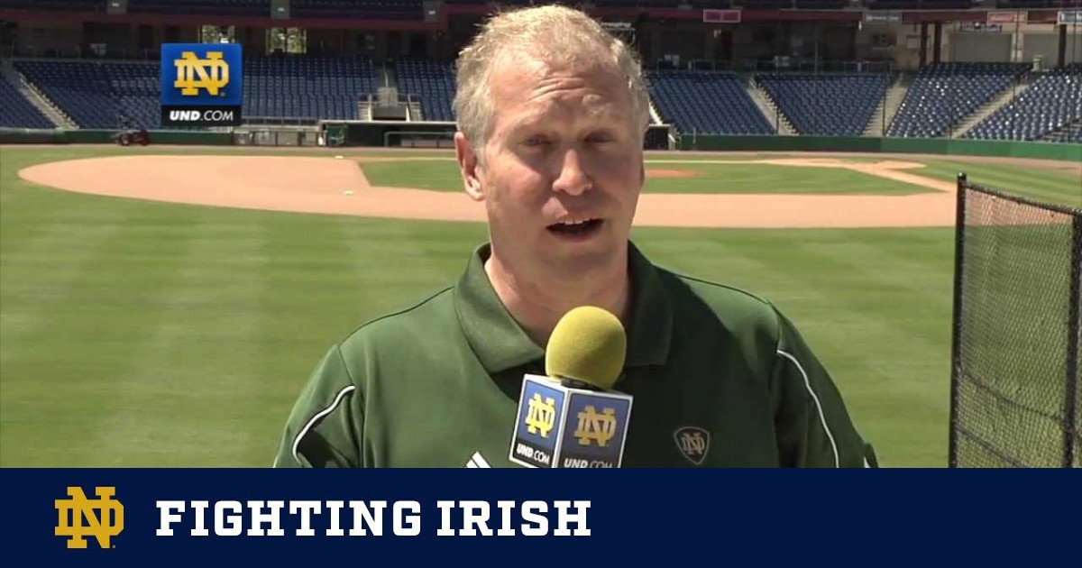 Notre Dame Baseball – Coach Aoki Previews BIG EAST Tourney – Notre Dame ...