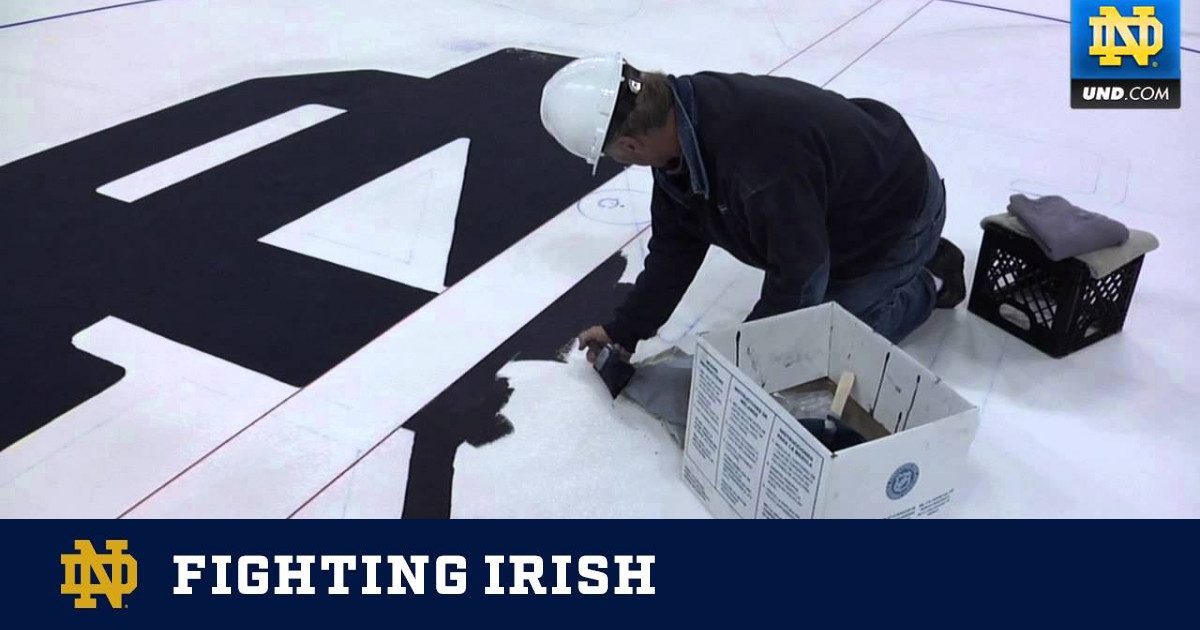 Laying, Painting, & Skating the ice in the Compton Family Ice Arena ...