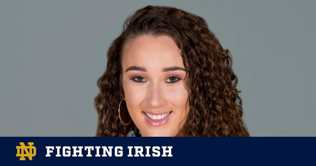 Michaela Mabrey Named New Assistant Coach – Notre Dame Fighting Irish ...