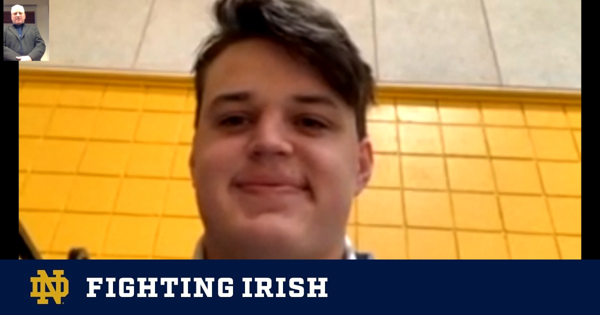 @NDFootball | Michael Carmody FaceTime – Signing Day (2019) – Notre ...