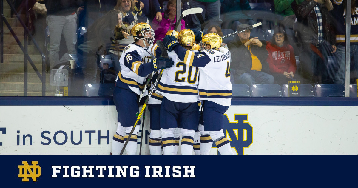 Irish Blank Gophers, 1-0 To Take Game One – Notre Dame Fighting Irish ...
