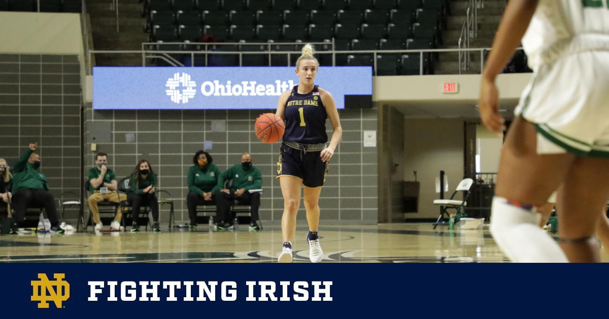 Irish Drop Season Opener, 86-85, in Final Minute at Ohio – Notre Dame ...